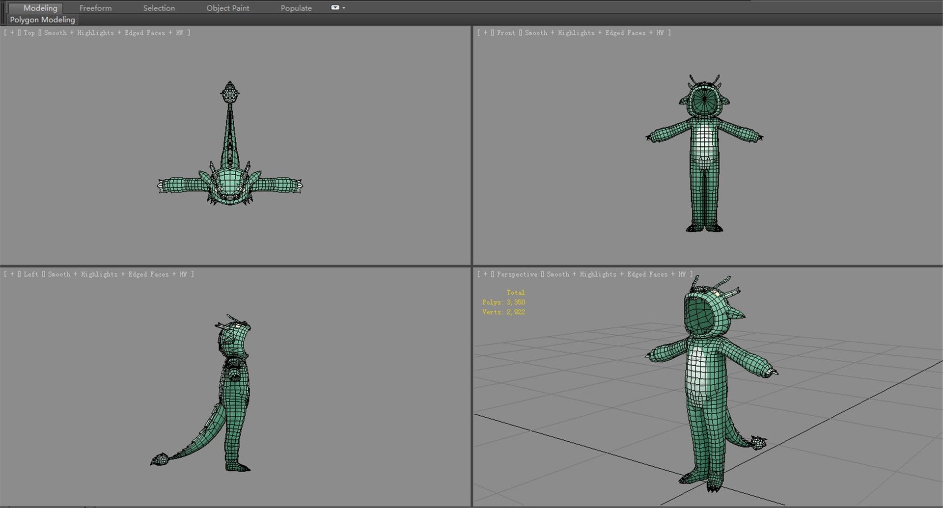 Cartoon Loong Costume - Chinese Dragon 3D Model - TurboSquid 2107535