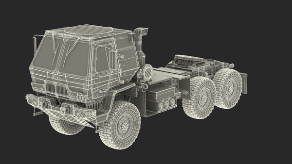 modèle 3D de Tracteur Oshkosh FMTV 5 tonnes gréé - TurboSquid 1716283