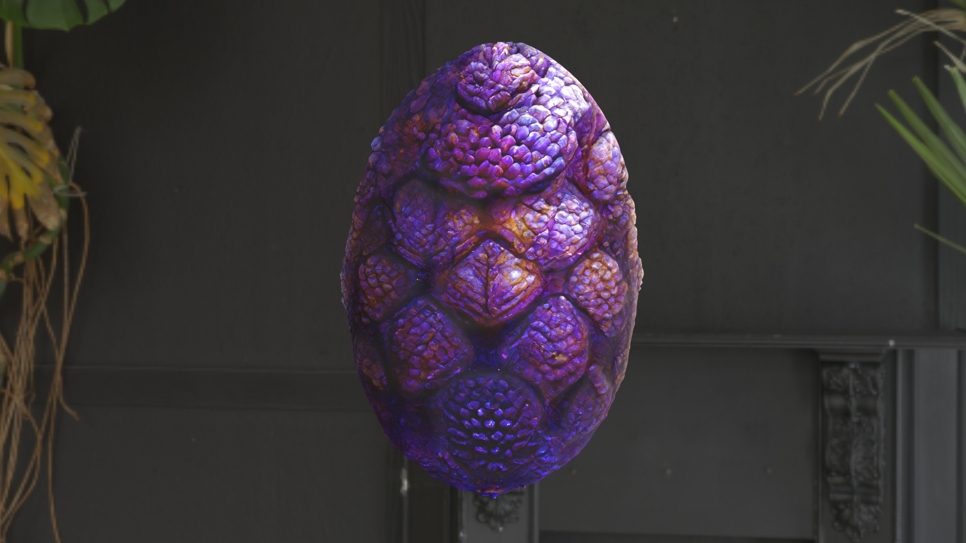 Purple Alien Egg 1 3D Model - TurboSquid 1972156