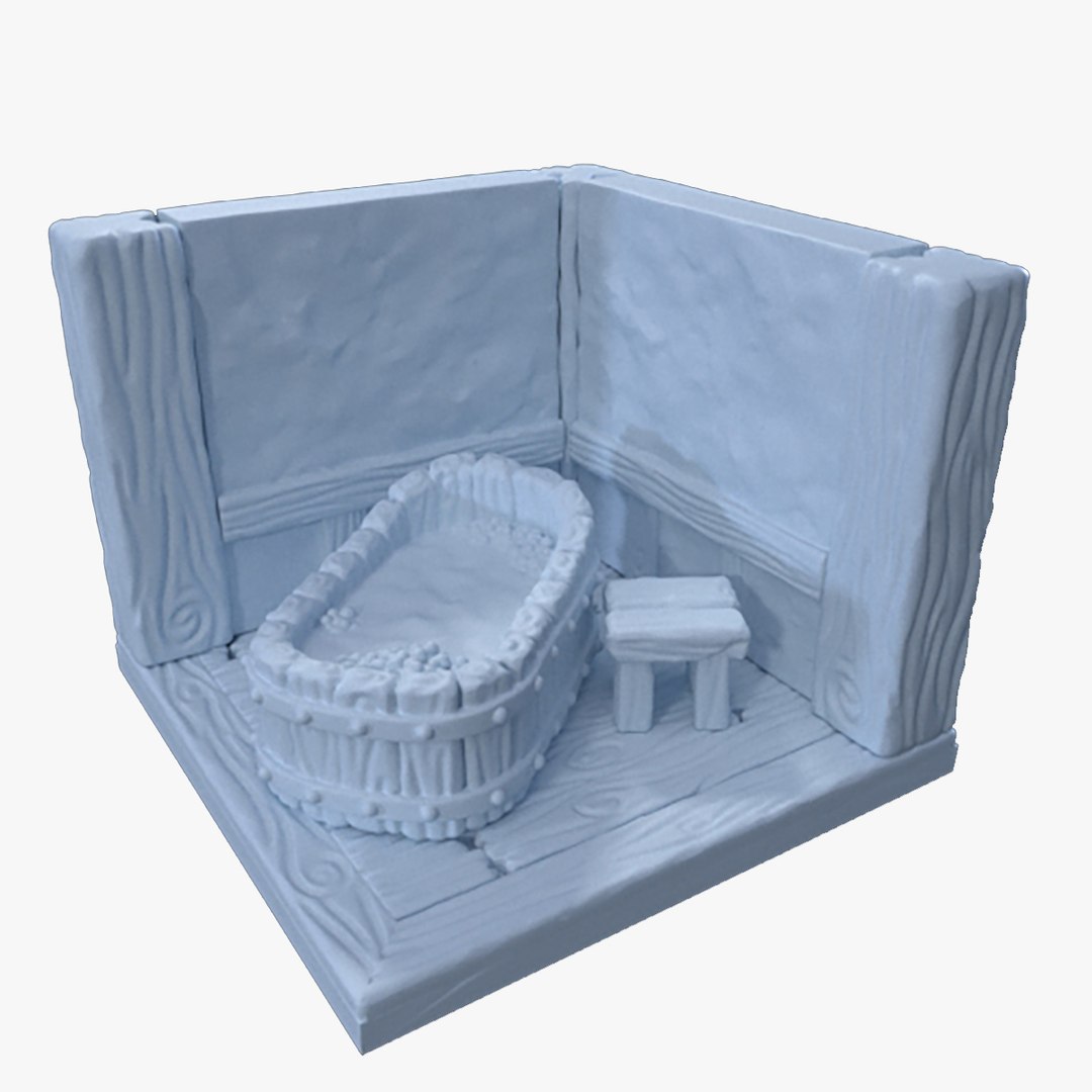 Bedroom DnD Set 3D print model 3D - TurboSquid 2012447