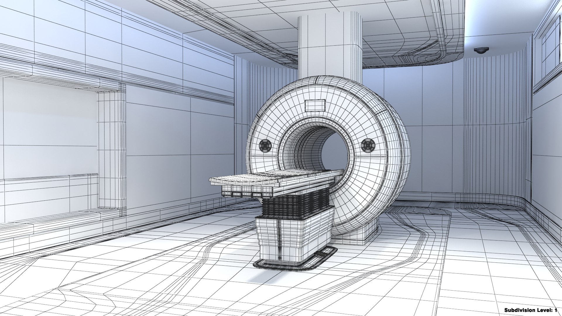 MRI Room Model - TurboSquid 2138256