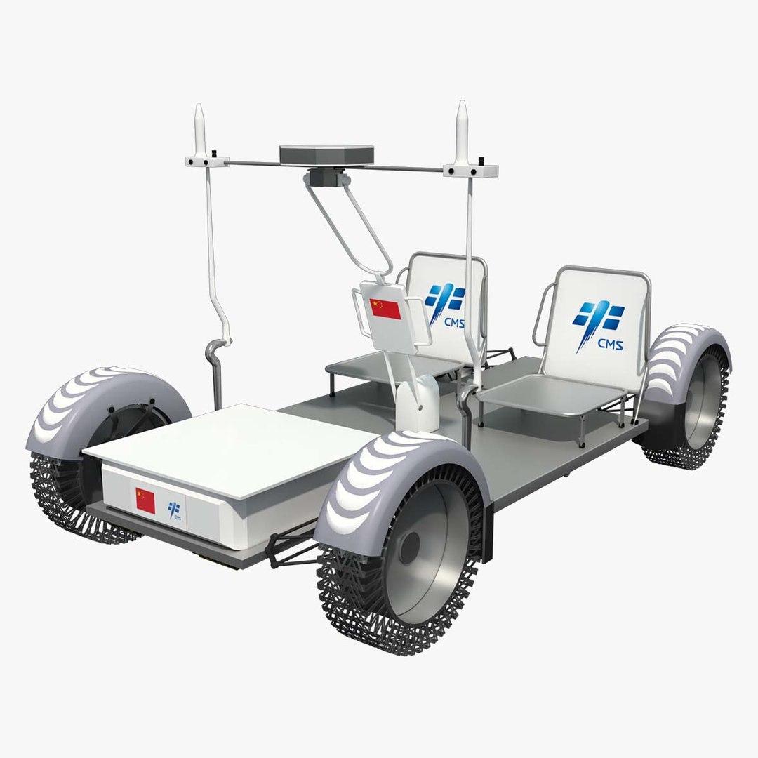 3D Chinese Manned Lunar Rover Model - TurboSquid 2129970