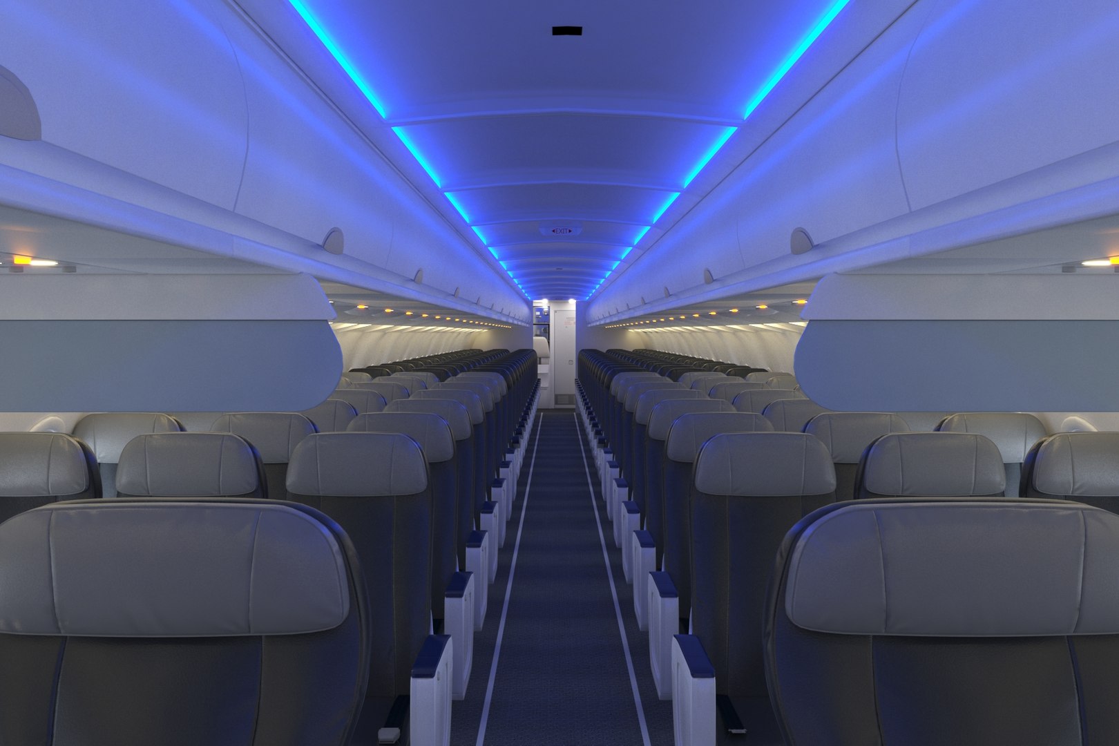 Airbus A 320 First Class Model - TurboSquid 1943065