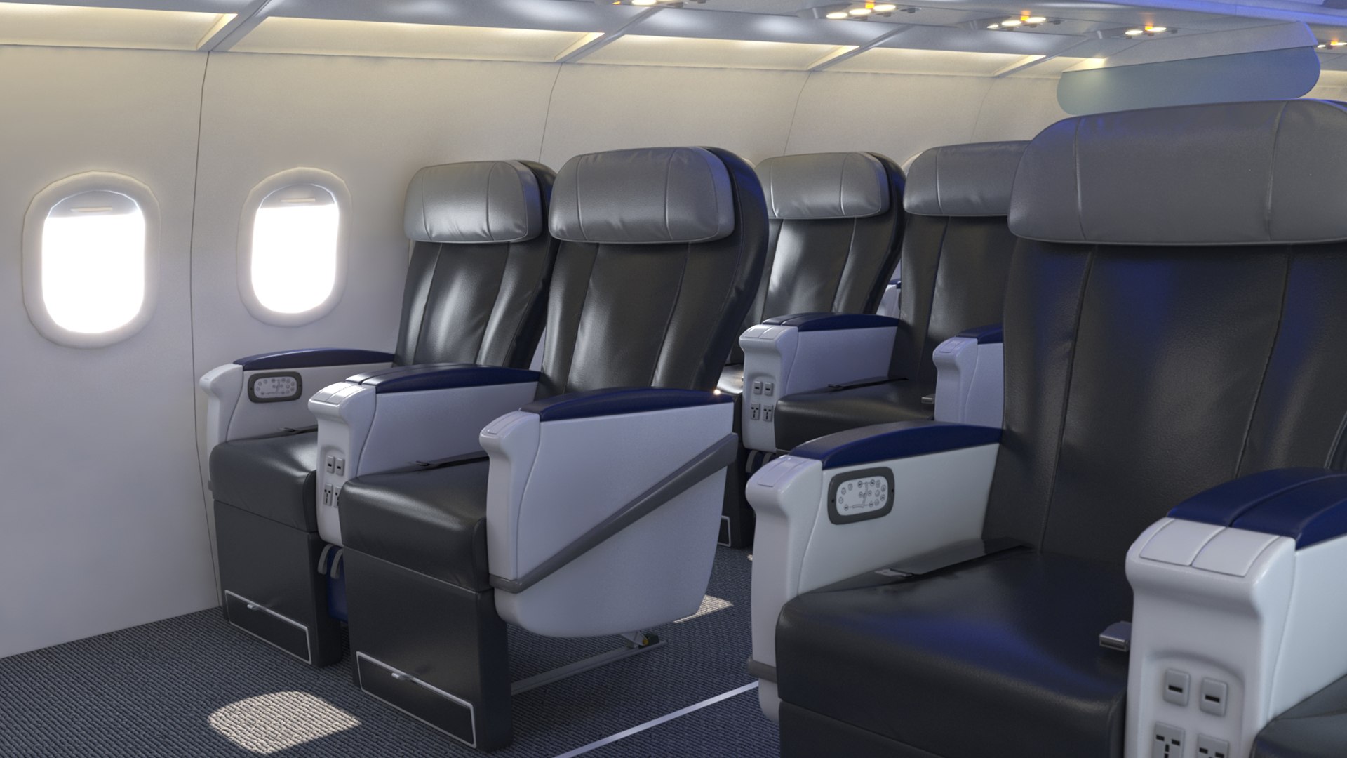 Airbus A 320 First Class Model - TurboSquid 1943065