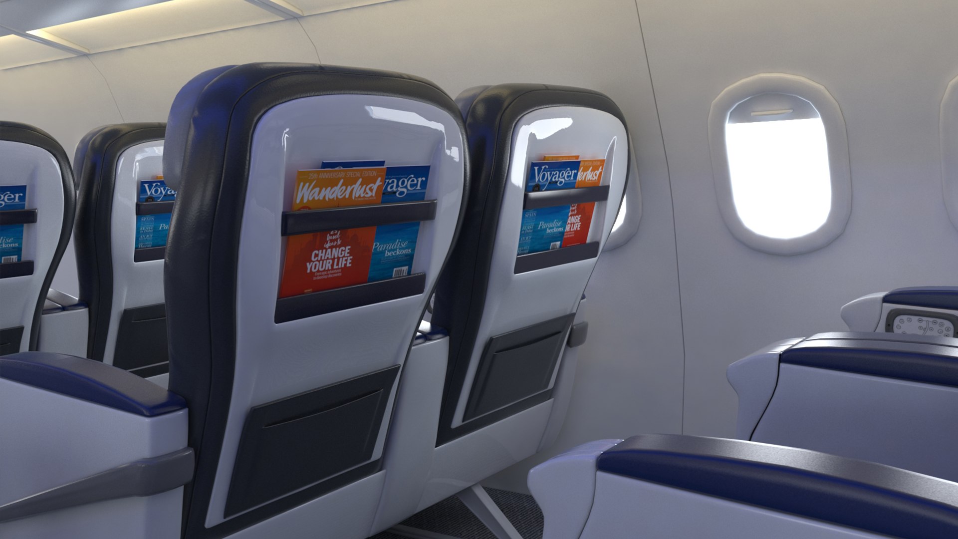 Airbus A 320 First Class Model - TurboSquid 1943065