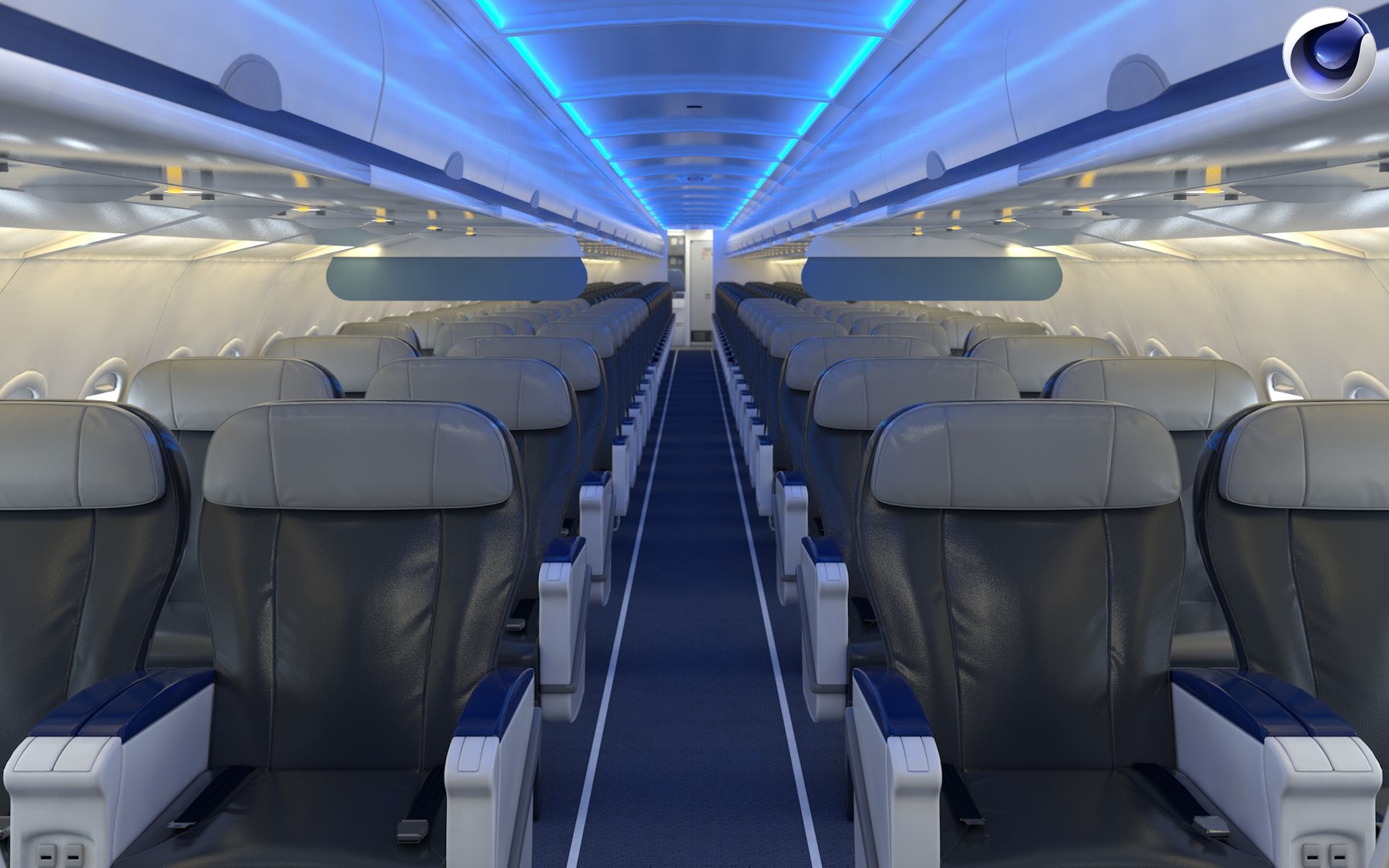 Airbus A 320 First Class Model - TurboSquid 1943065