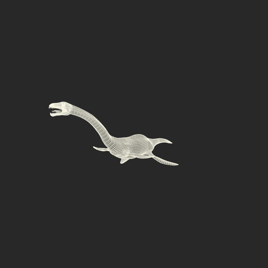 3d Plesiosaur Pose 1