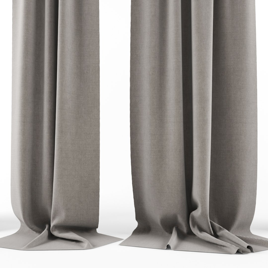 3d Curtain Long Model