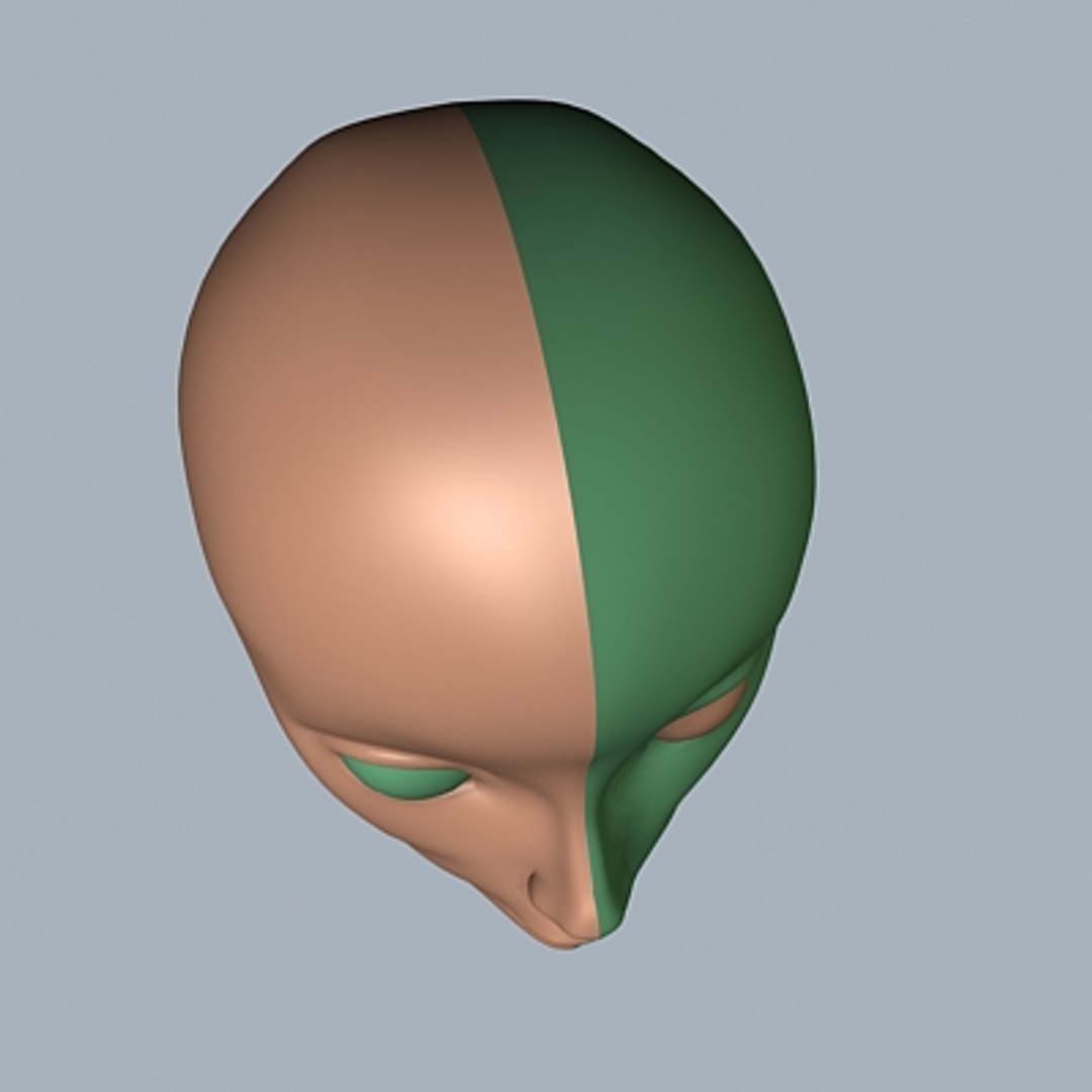 Human Head 3d Dxf