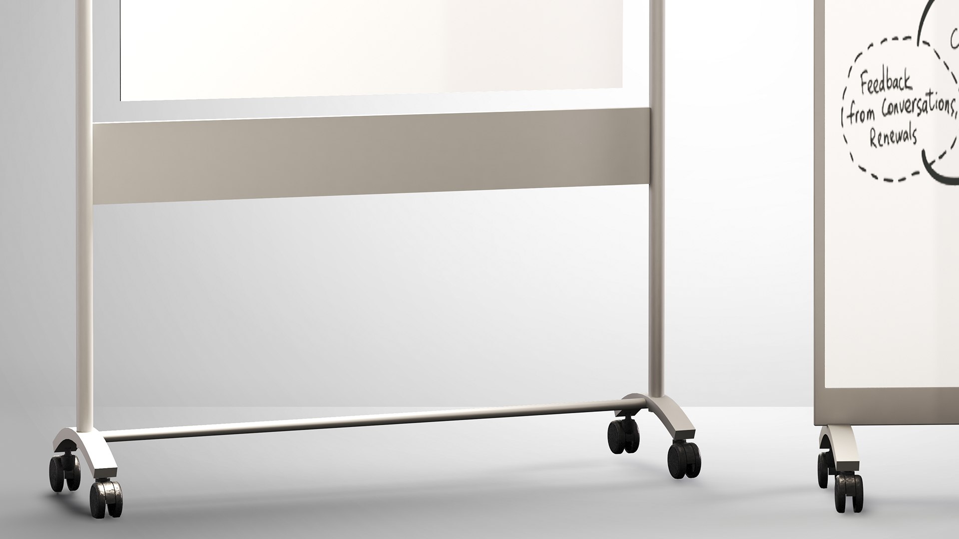 A3 ceramicsteel mobile by steelcase model - TurboSquid 2139457