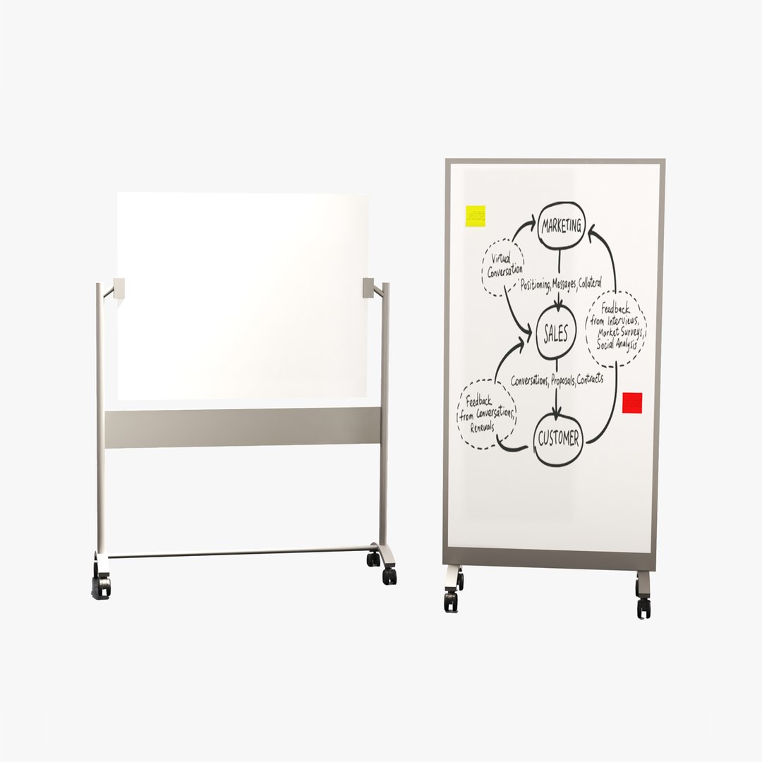 A3 ceramicsteel mobile by steelcase model - TurboSquid 2139457