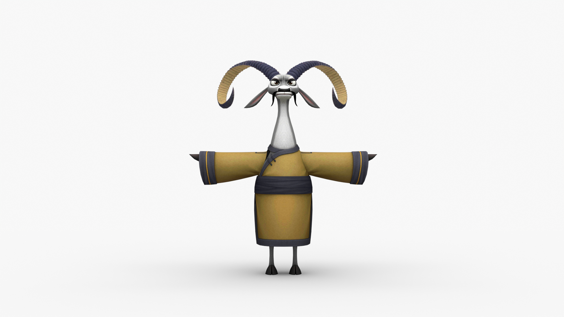 Master Antelope - Kung Fu Panda 3D Model - TurboSquid 2397469