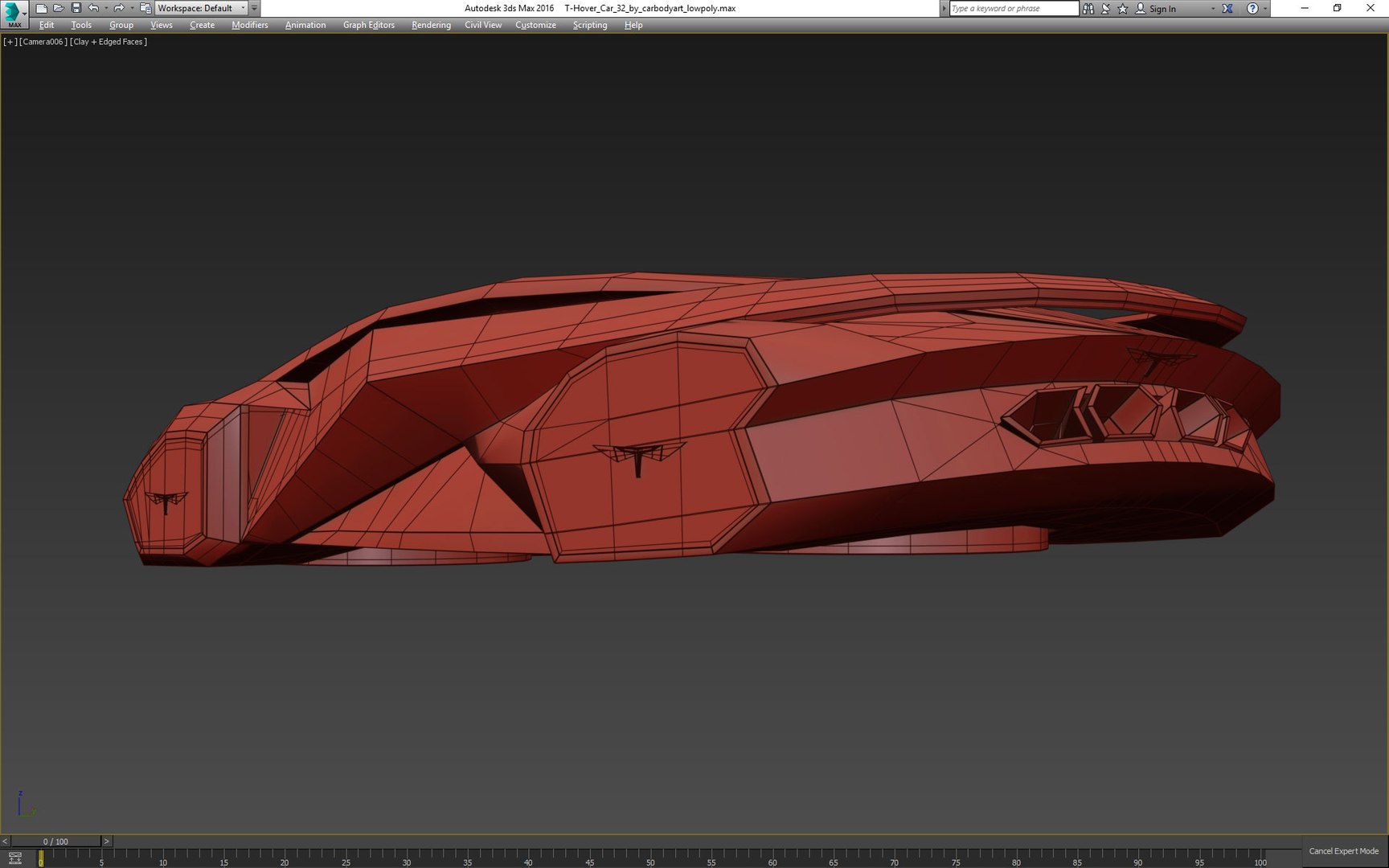 Hover Car Model - TurboSquid 1411451