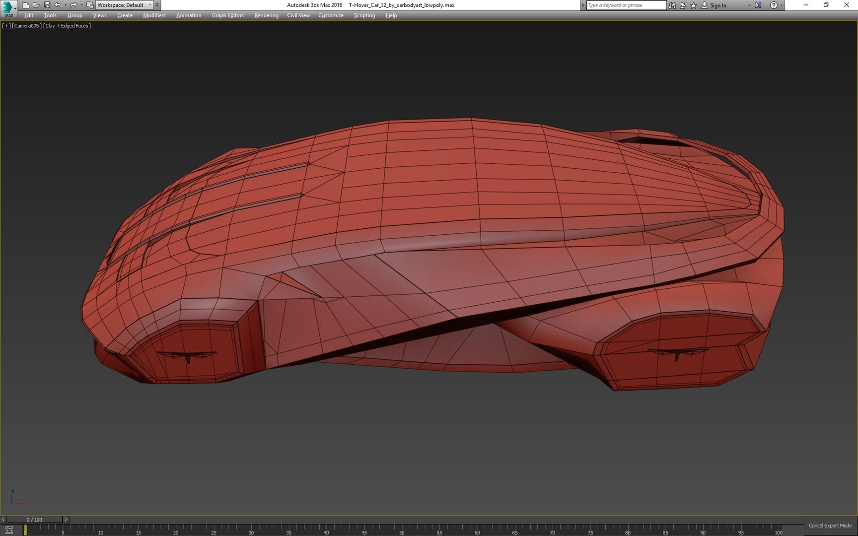 Hover Car Model - TurboSquid 1411451