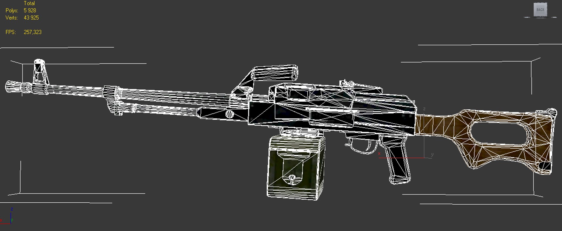 Machine Gun - Pkm Obj