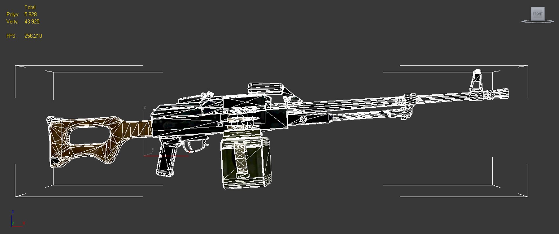 Machine Gun - Pkm Obj