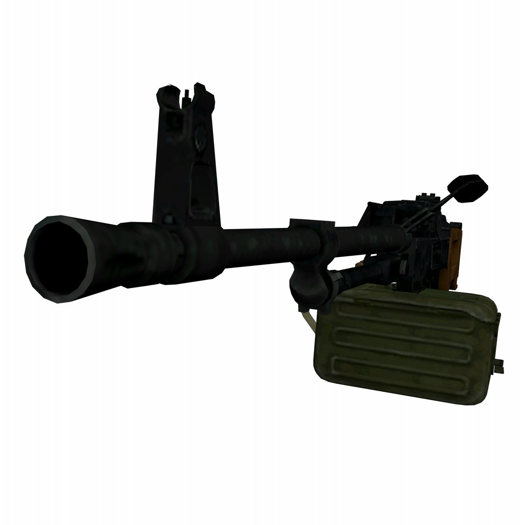 Machine Gun - Pkm Obj