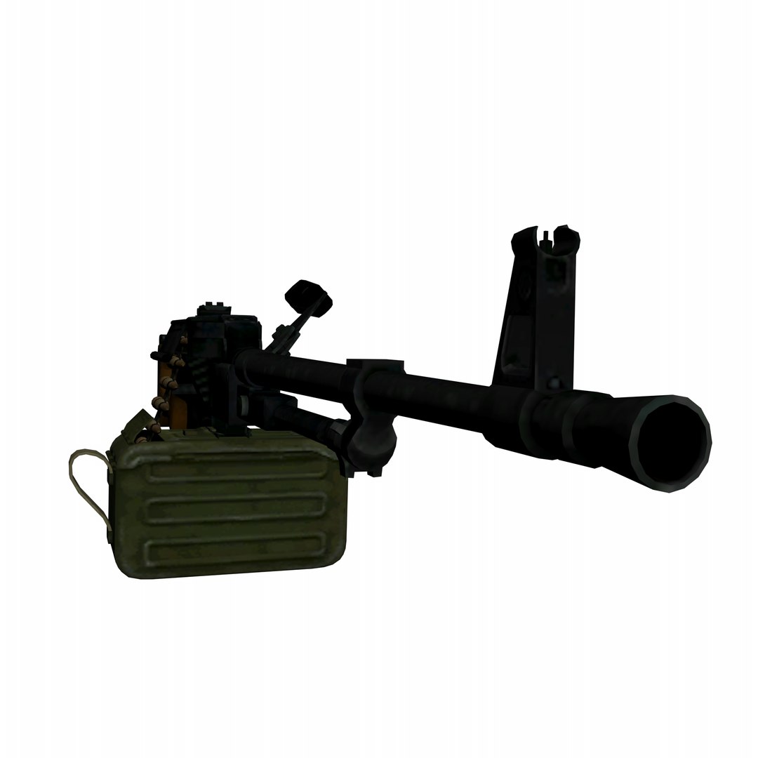 Machine Gun - Pkm Obj