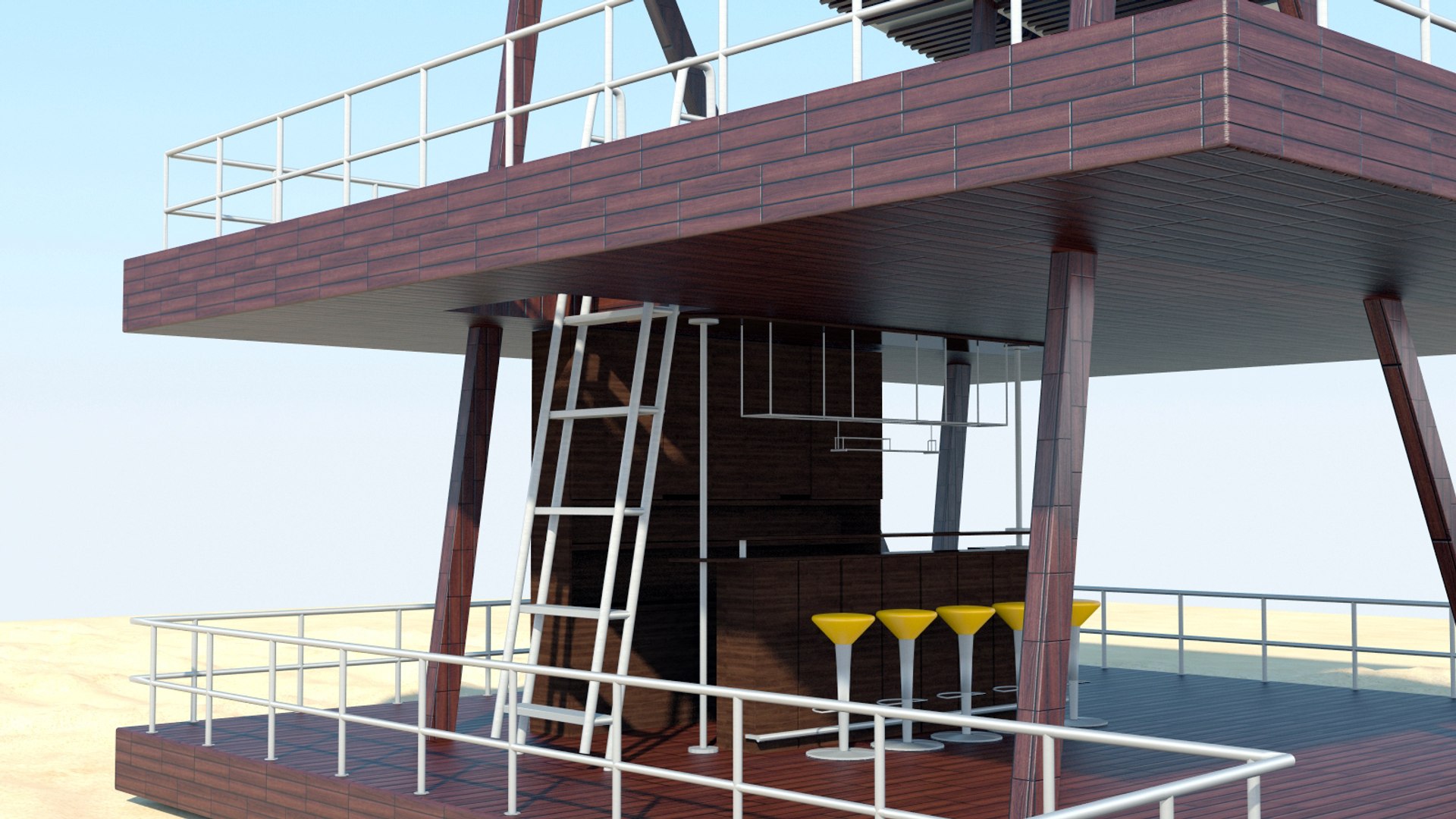 3d Model Life Guard Lifeguard