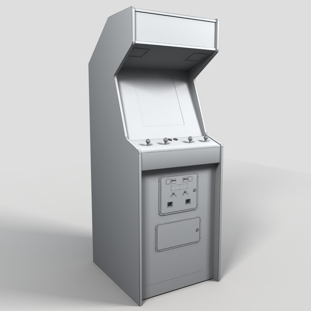 3d Karate Champ Arcade Model