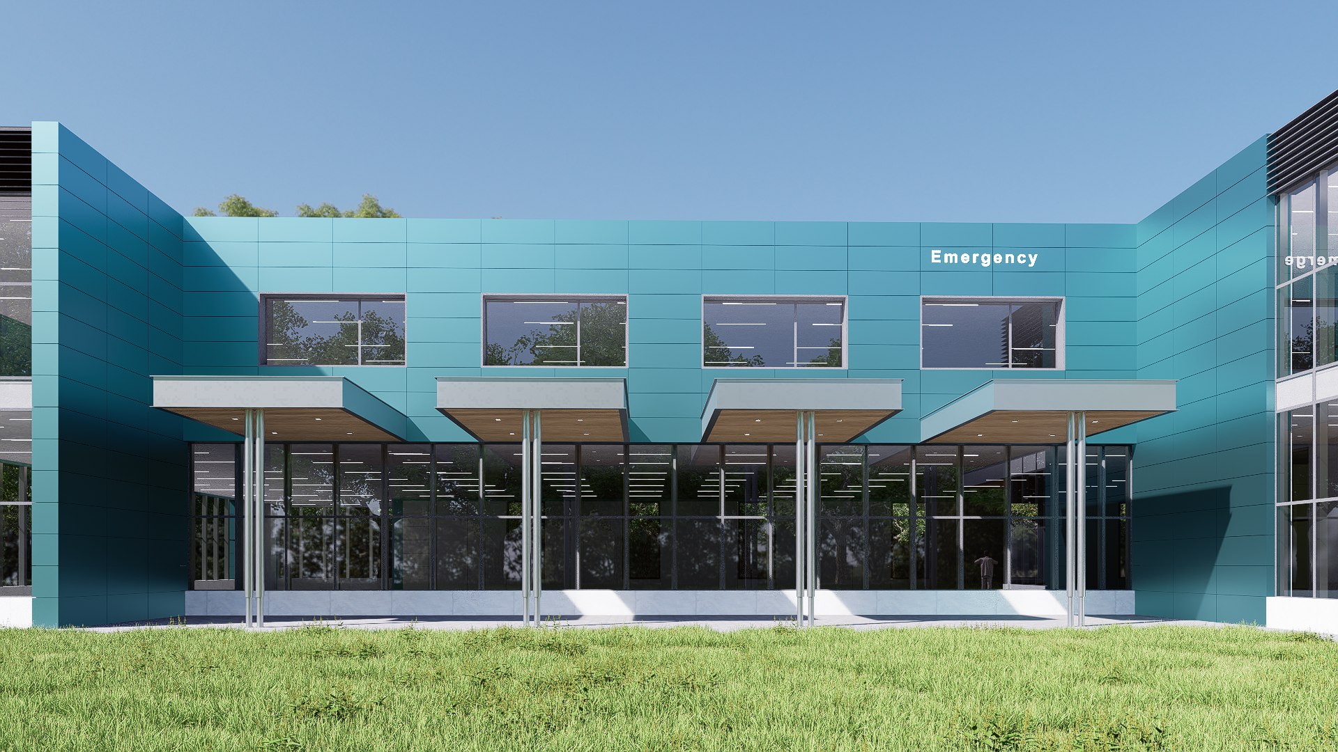 Medical Center Model - TurboSquid 2392495