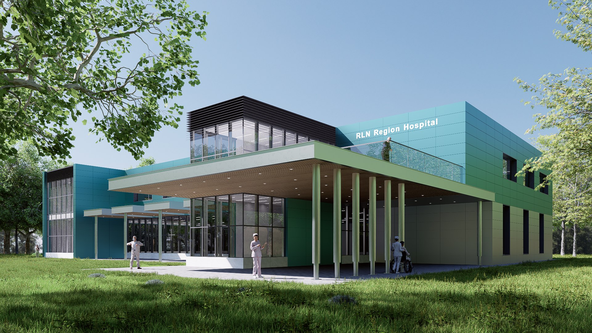 Medical Center Model - TurboSquid 2392495