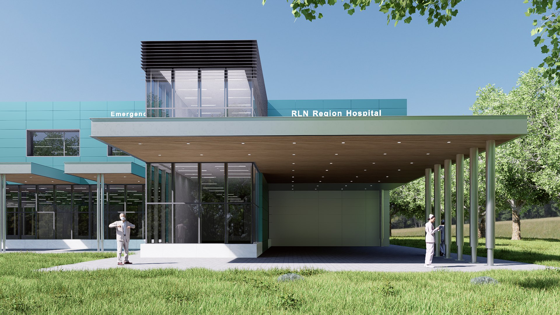 Medical Center Model - TurboSquid 2392495