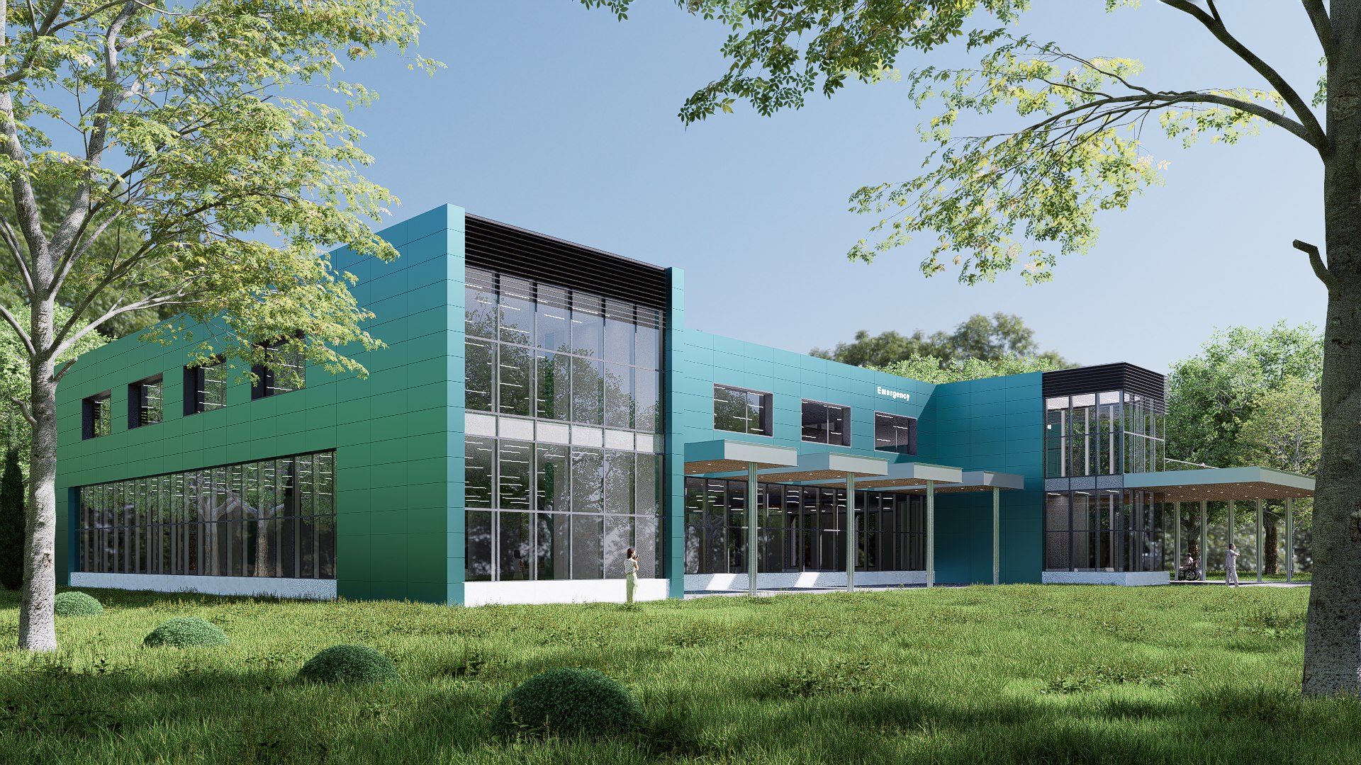 Medical Center Model - TurboSquid 2392495