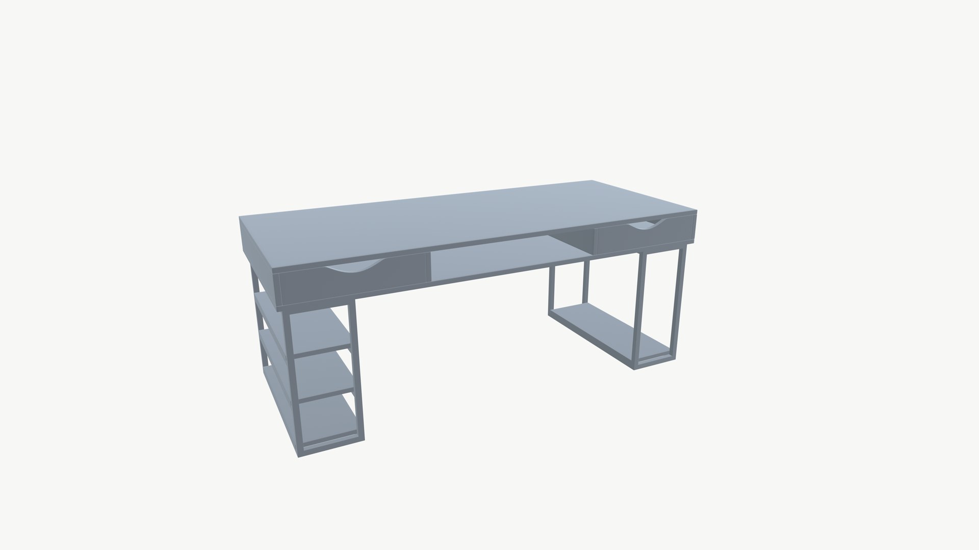 3D Industrial Table - TurboSquid 2337338