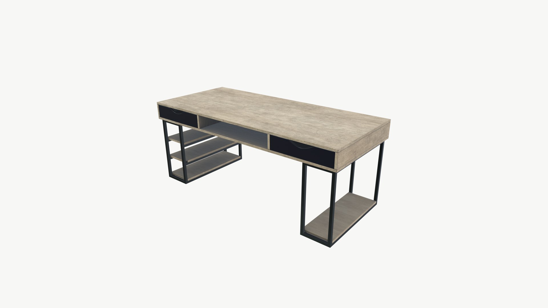3D Industrial Table - TurboSquid 2337338