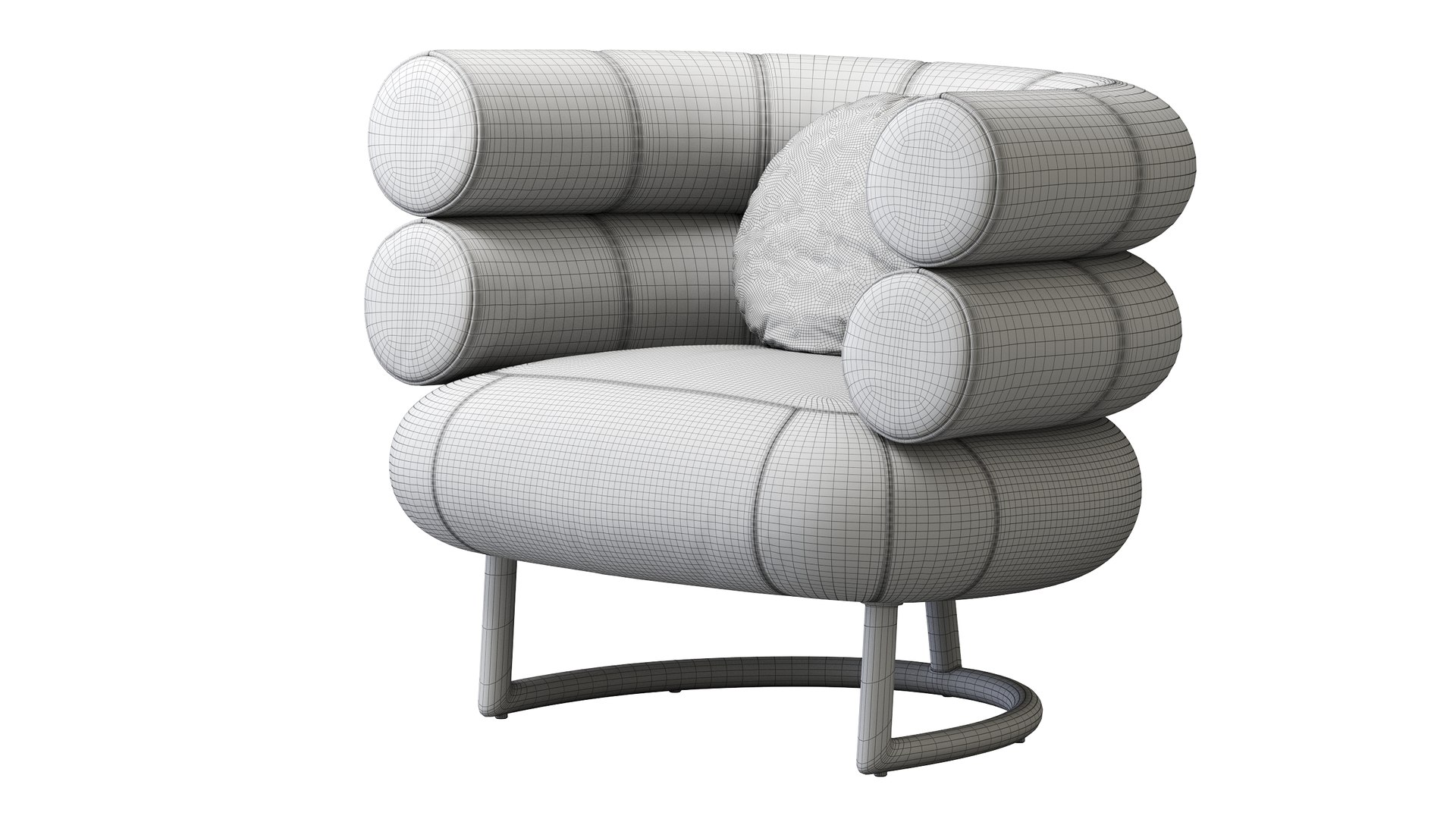 Bibendum ClassiCon Armchair model - TurboSquid 2018082