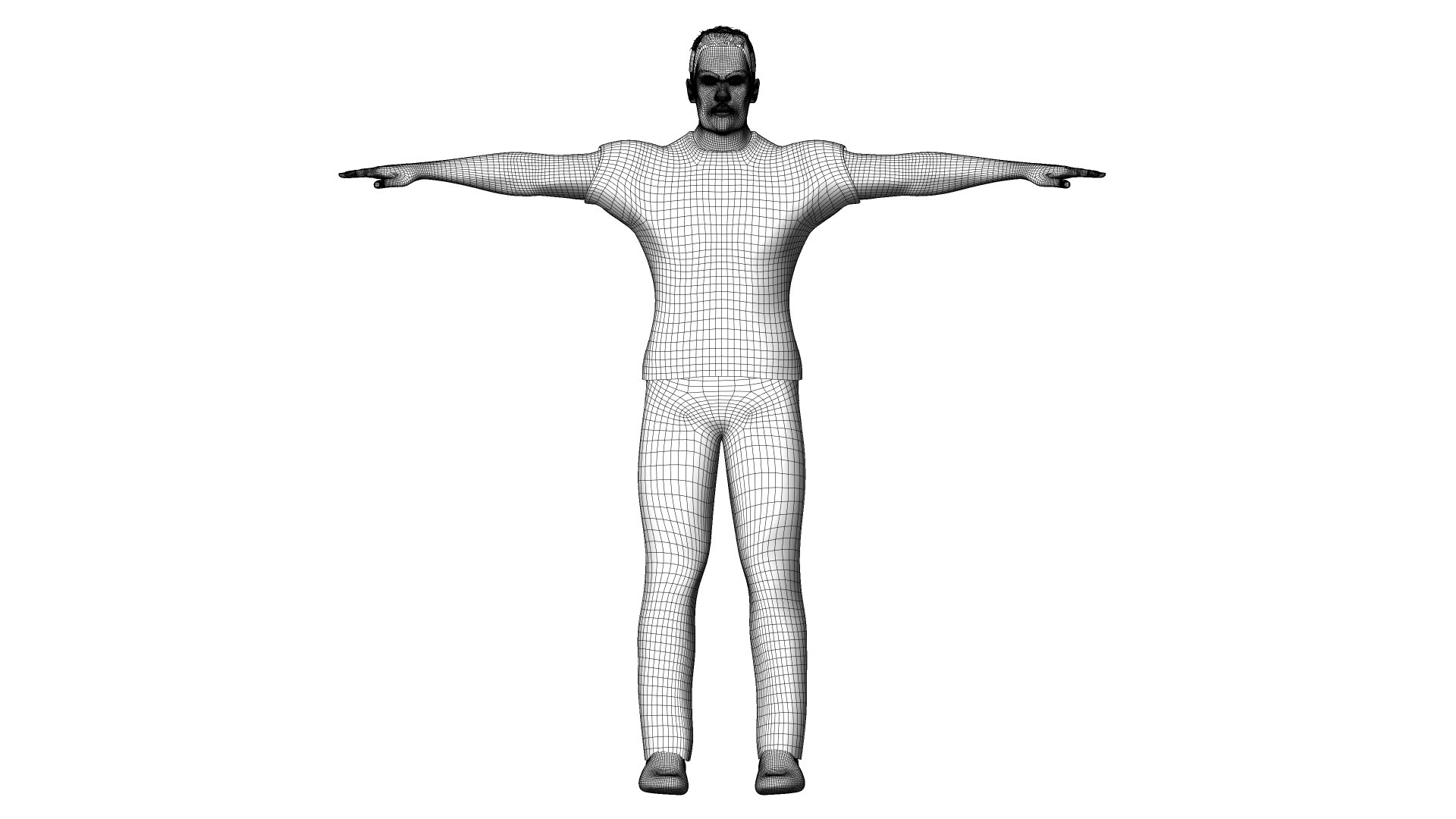 3D human character 3D model - TurboSquid 1857689