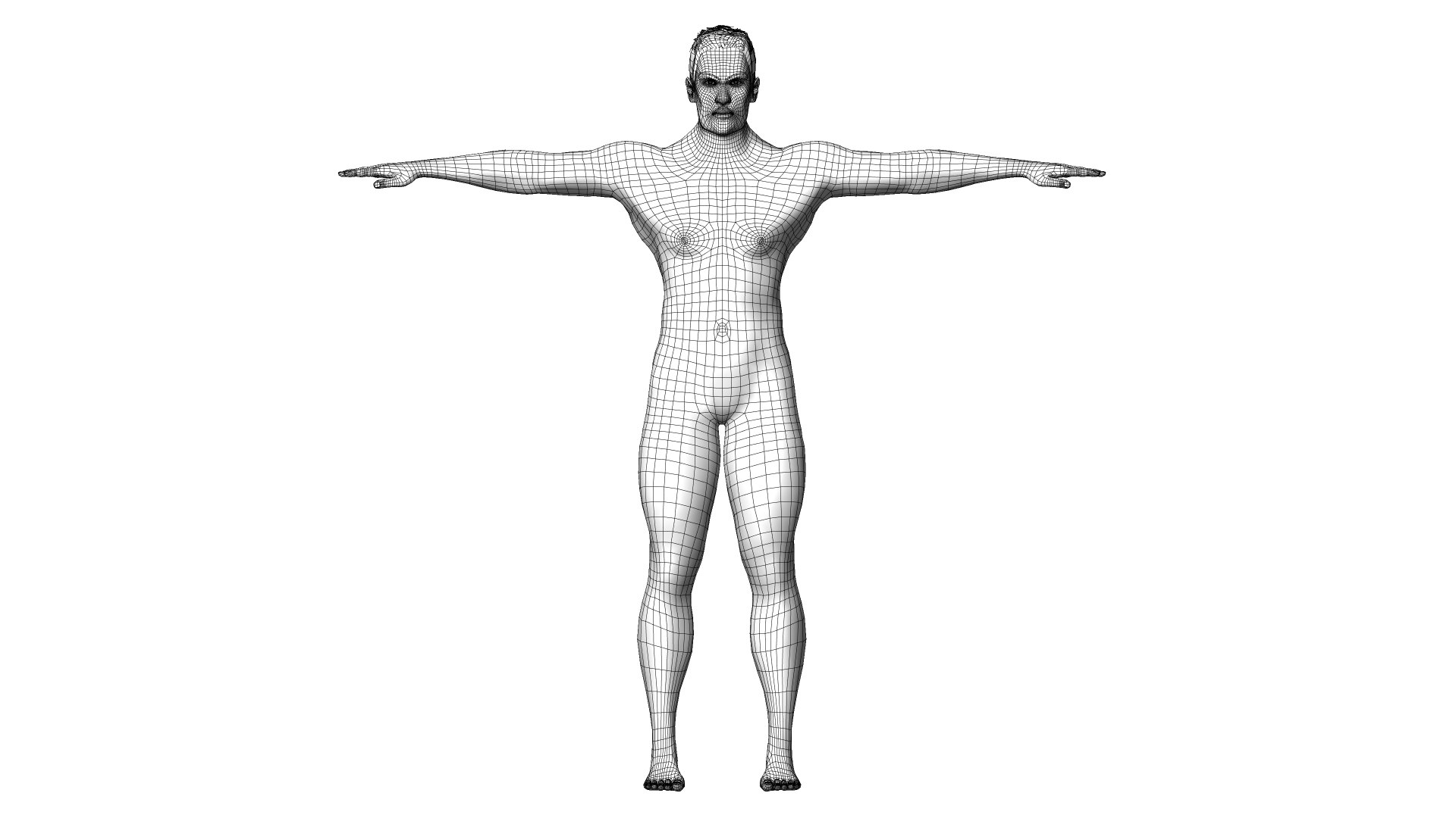 3D human character 3D model - TurboSquid 1857689