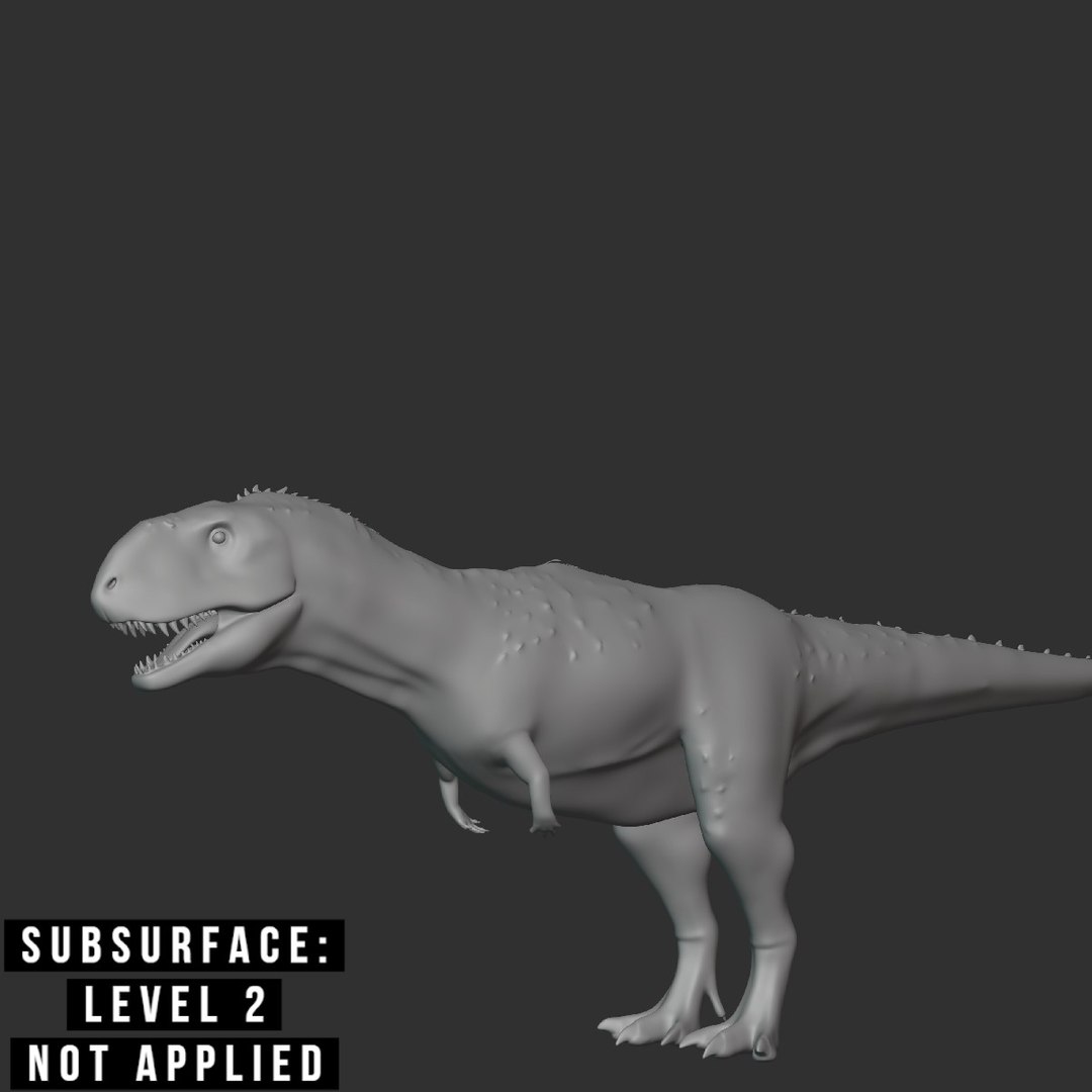 modelo 3d Skorpiovenator Basemesh Low Poly - TurboSquid 1995234