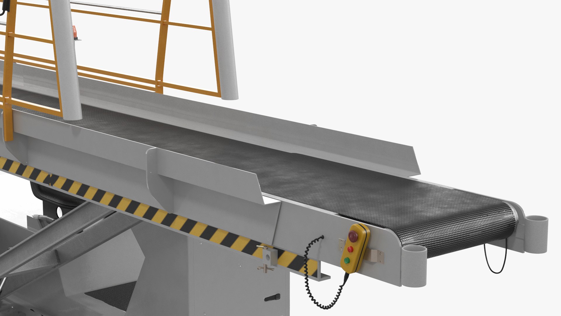 3D TLD Aircraft Baggage Belt Loader - TurboSquid 2140983