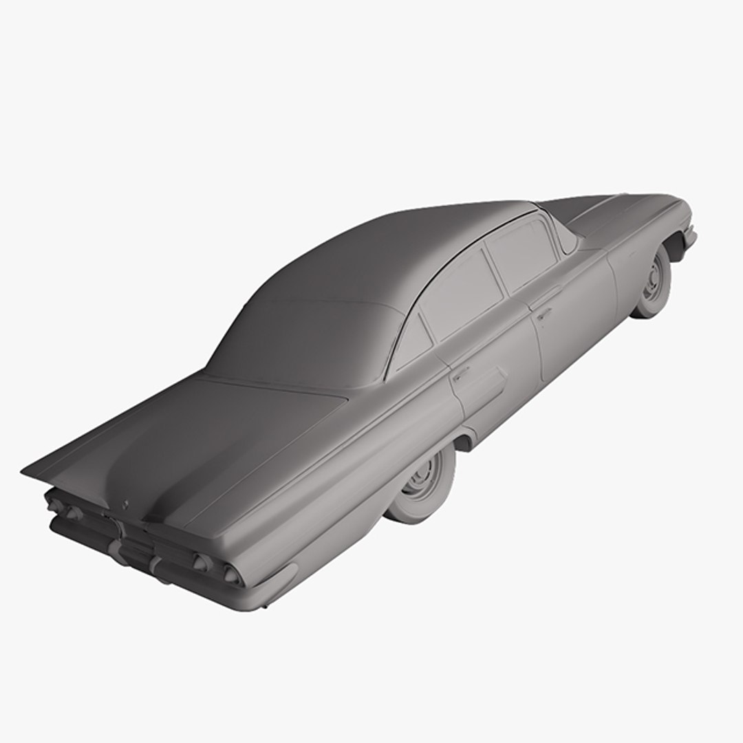 3d Chevrolet Biscayne Sedan