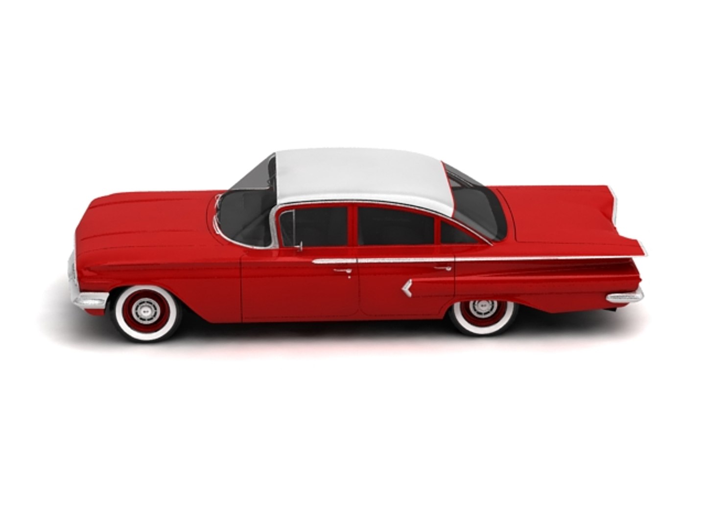 3d Chevrolet Biscayne Sedan