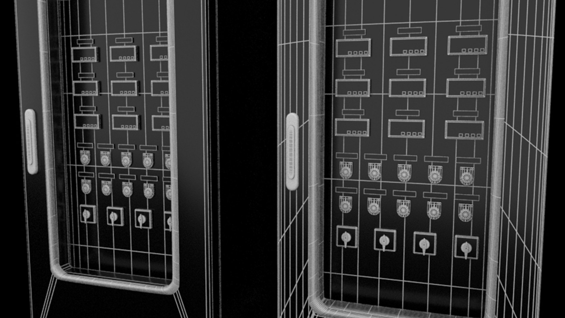 3D Electric Control Panel - TurboSquid 1996851