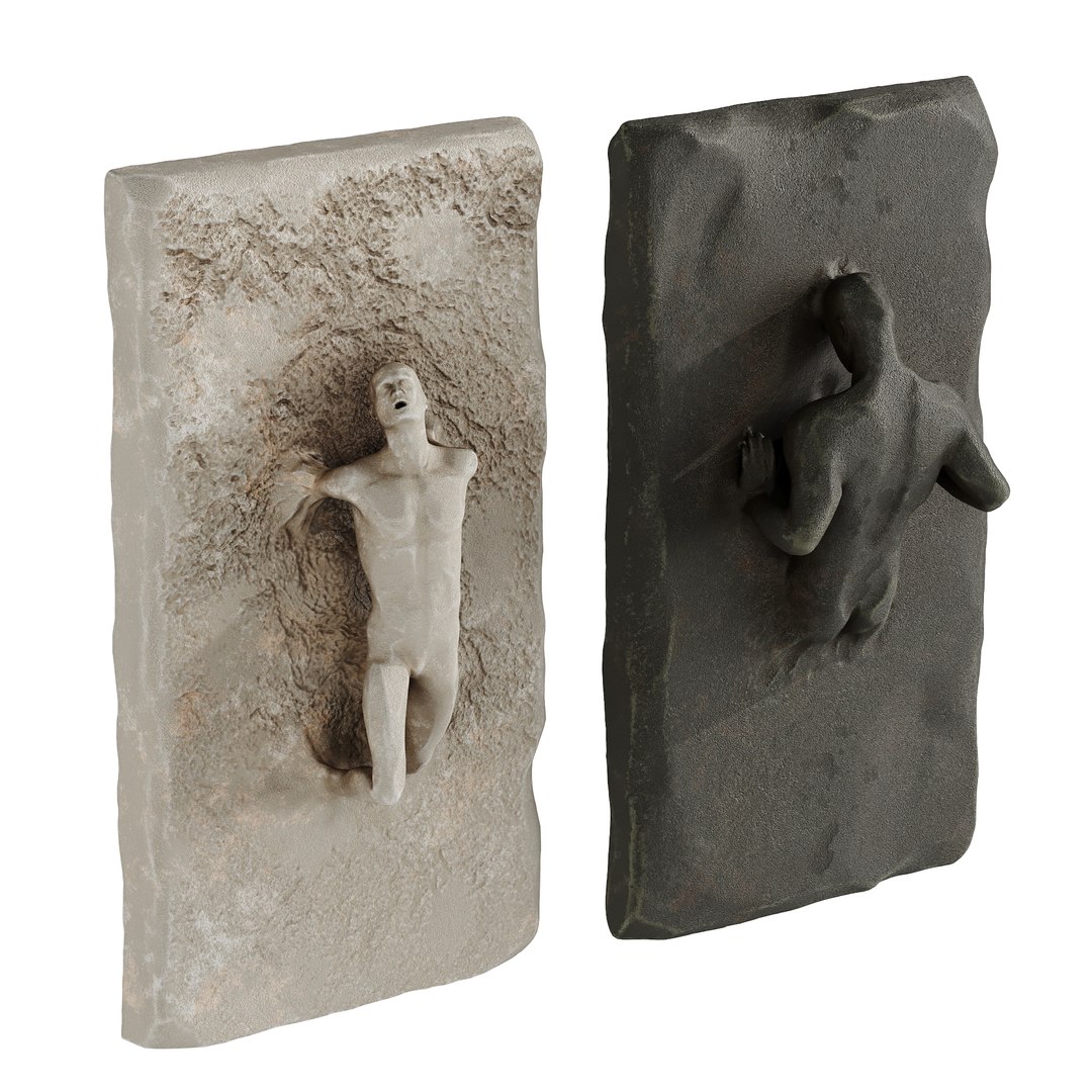 Human Sculptures 20 In Stone 3D Model - TurboSquid 2348974
