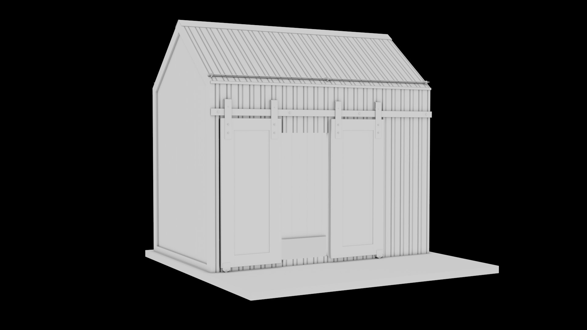 Barn Storage 3D Model - TurboSquid 2088713