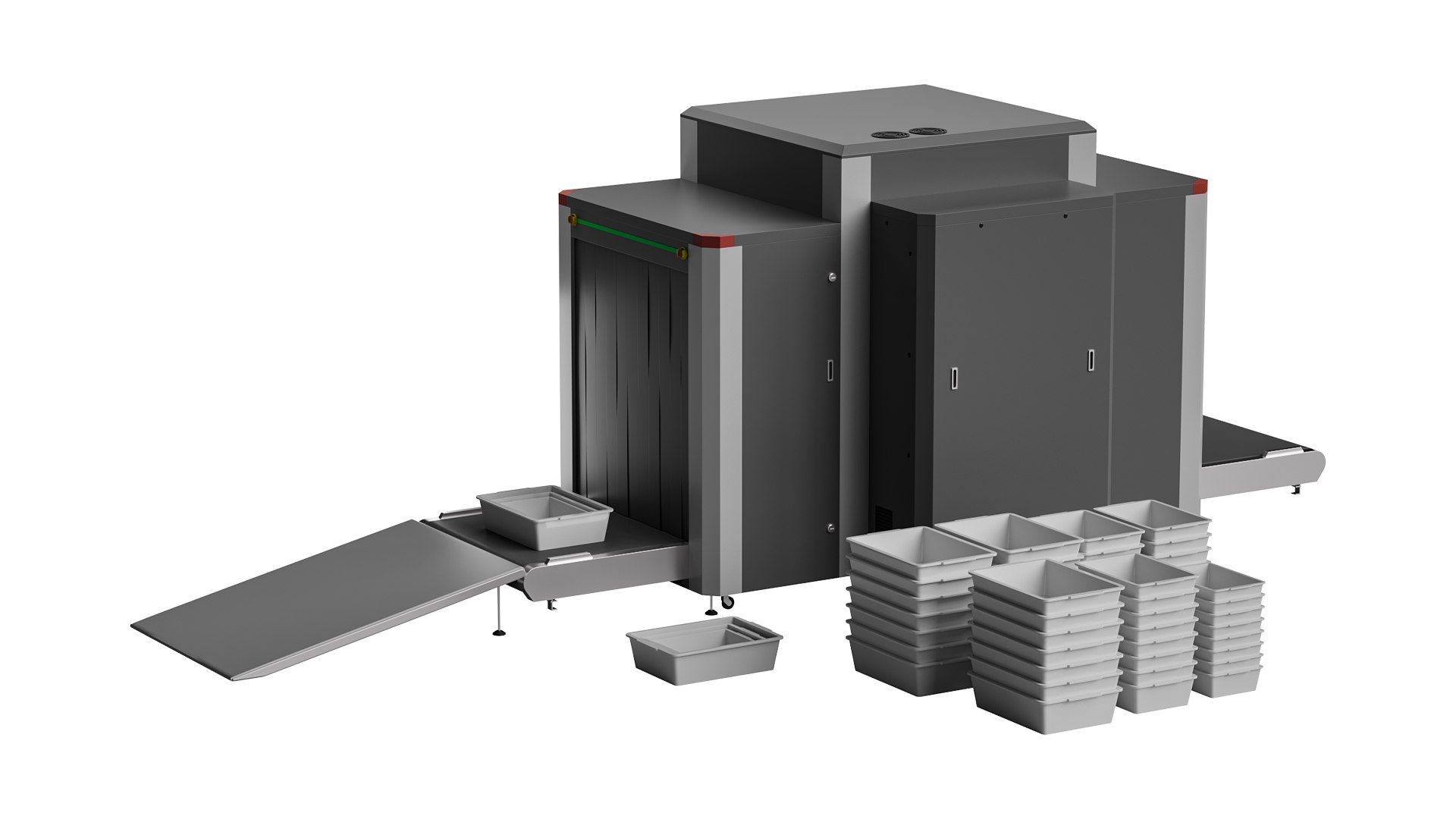 HP-SE100100D Large Dual View X-ray Screening System 3D - TurboSquid 2396821