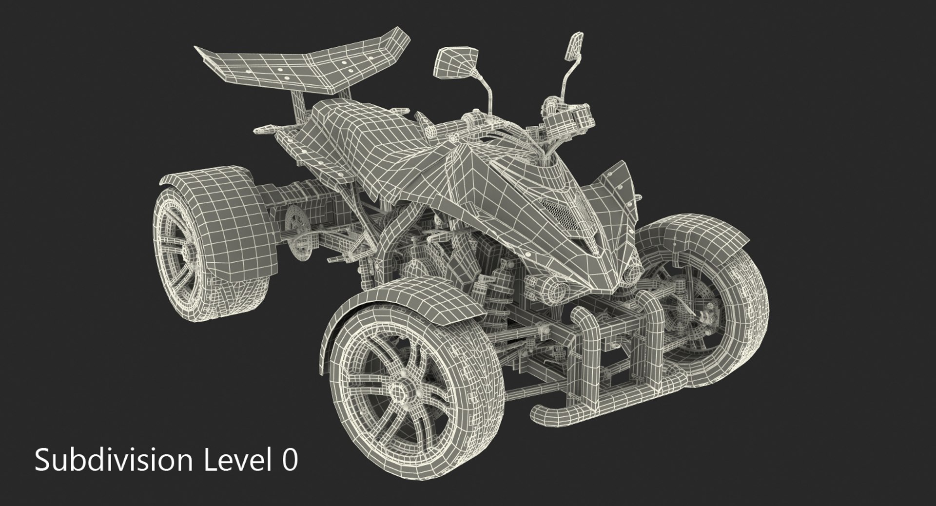 3D racing quad bike generic - TurboSquid 1163467