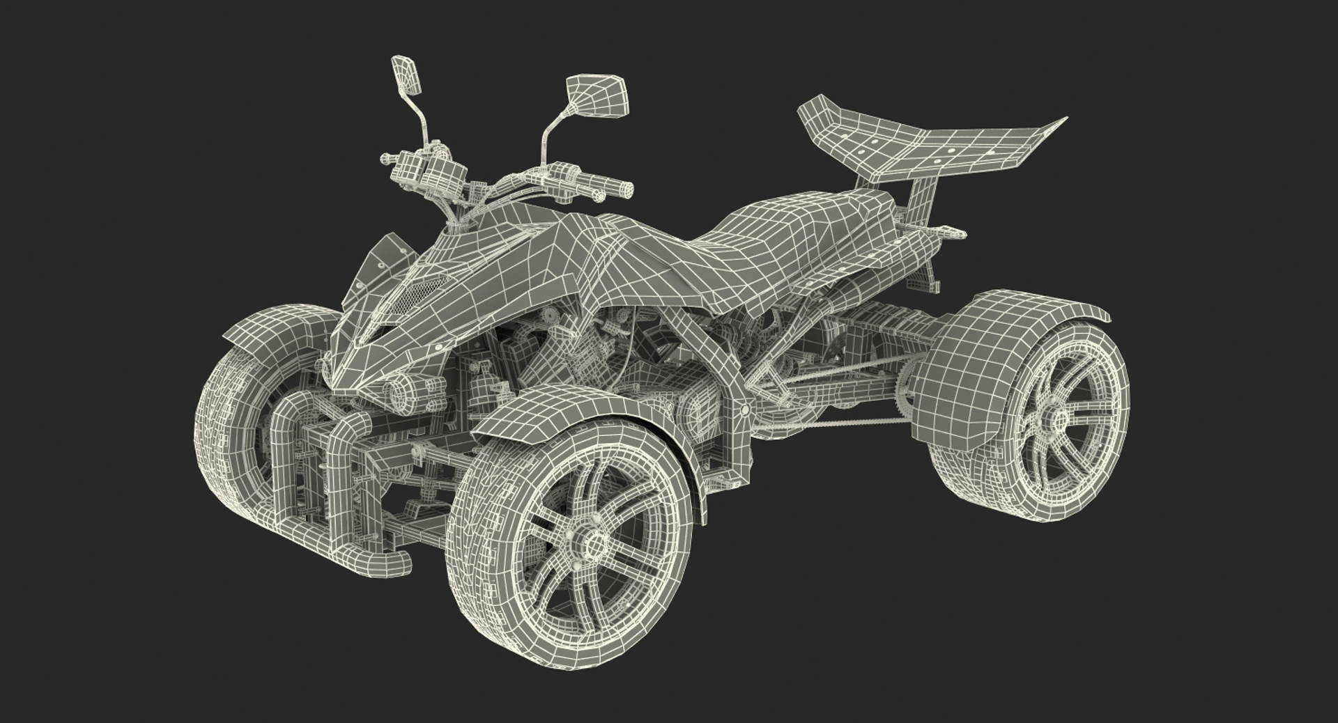 3D Racing Quad Bike Generic - TurboSquid 1163467