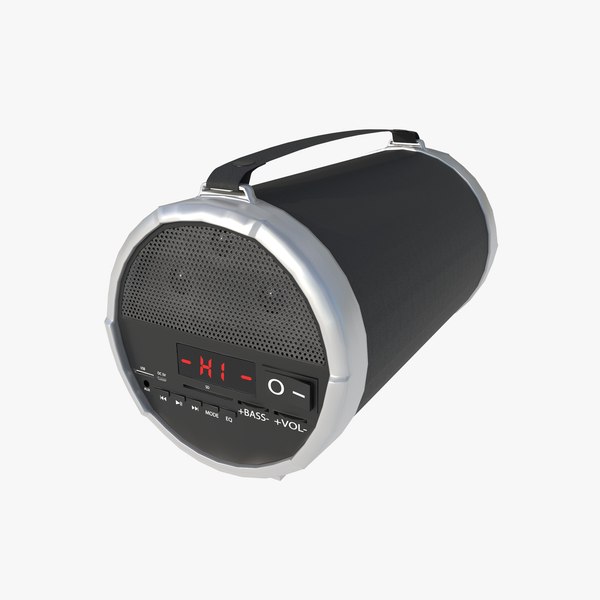 modelo 3d boombox - TurboSquid 2079352