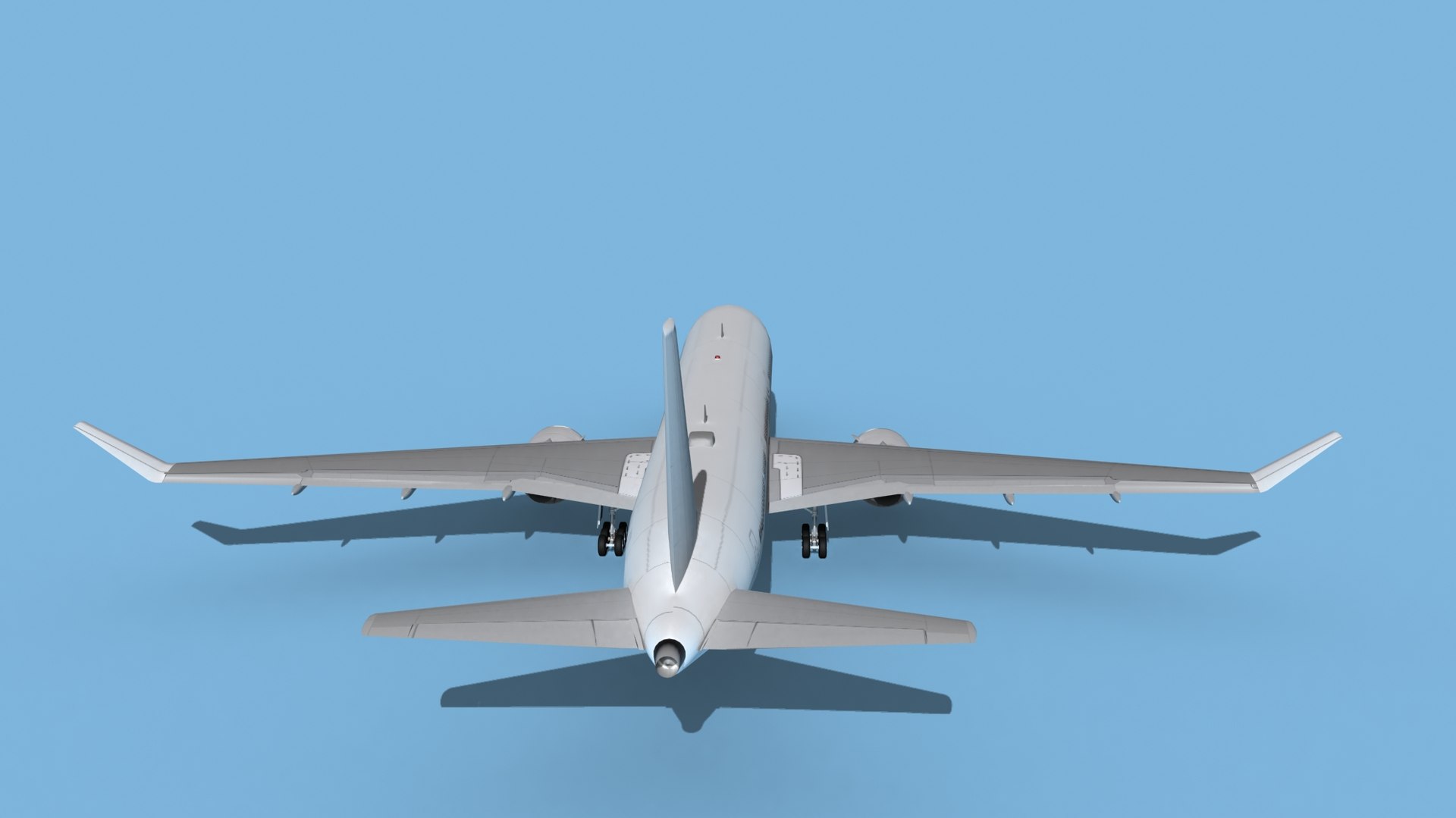 Boeing 767-400 Unmarked 2 Model - TurboSquid 1912381