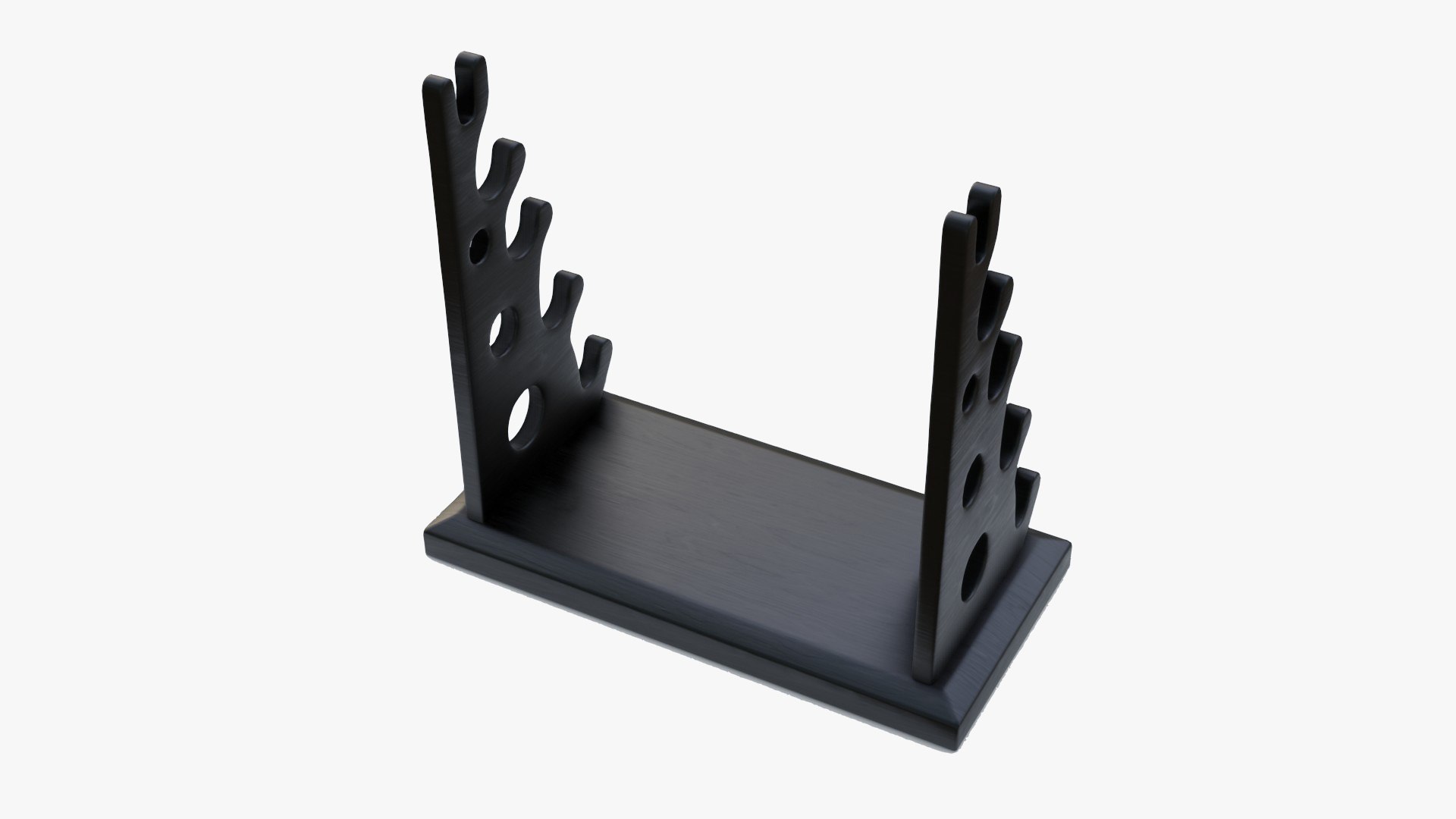 3D Japanese Sword Stands Pack Model - TurboSquid 2248677