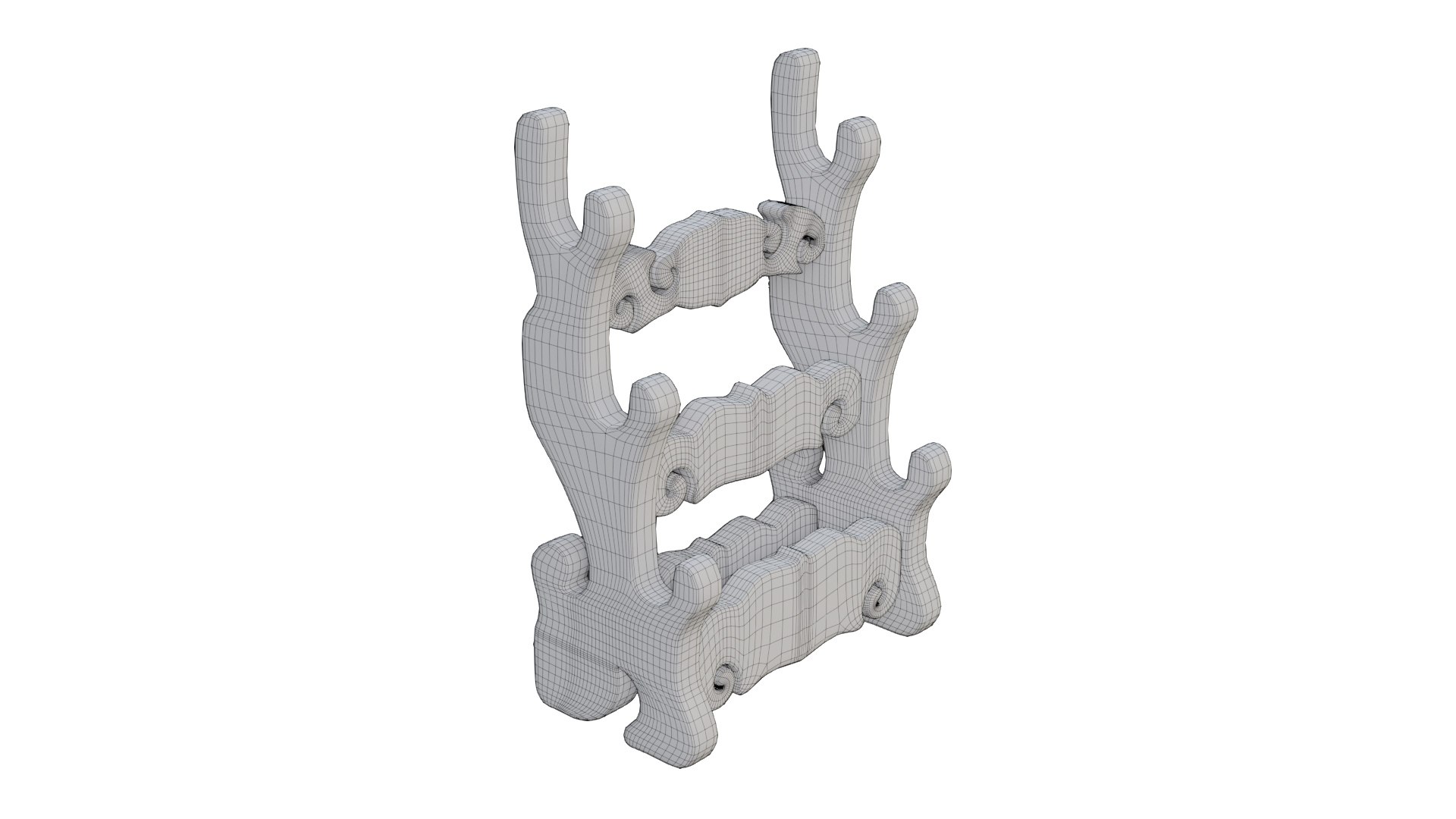 3D Japanese Sword Stands Pack Model - TurboSquid 2248677