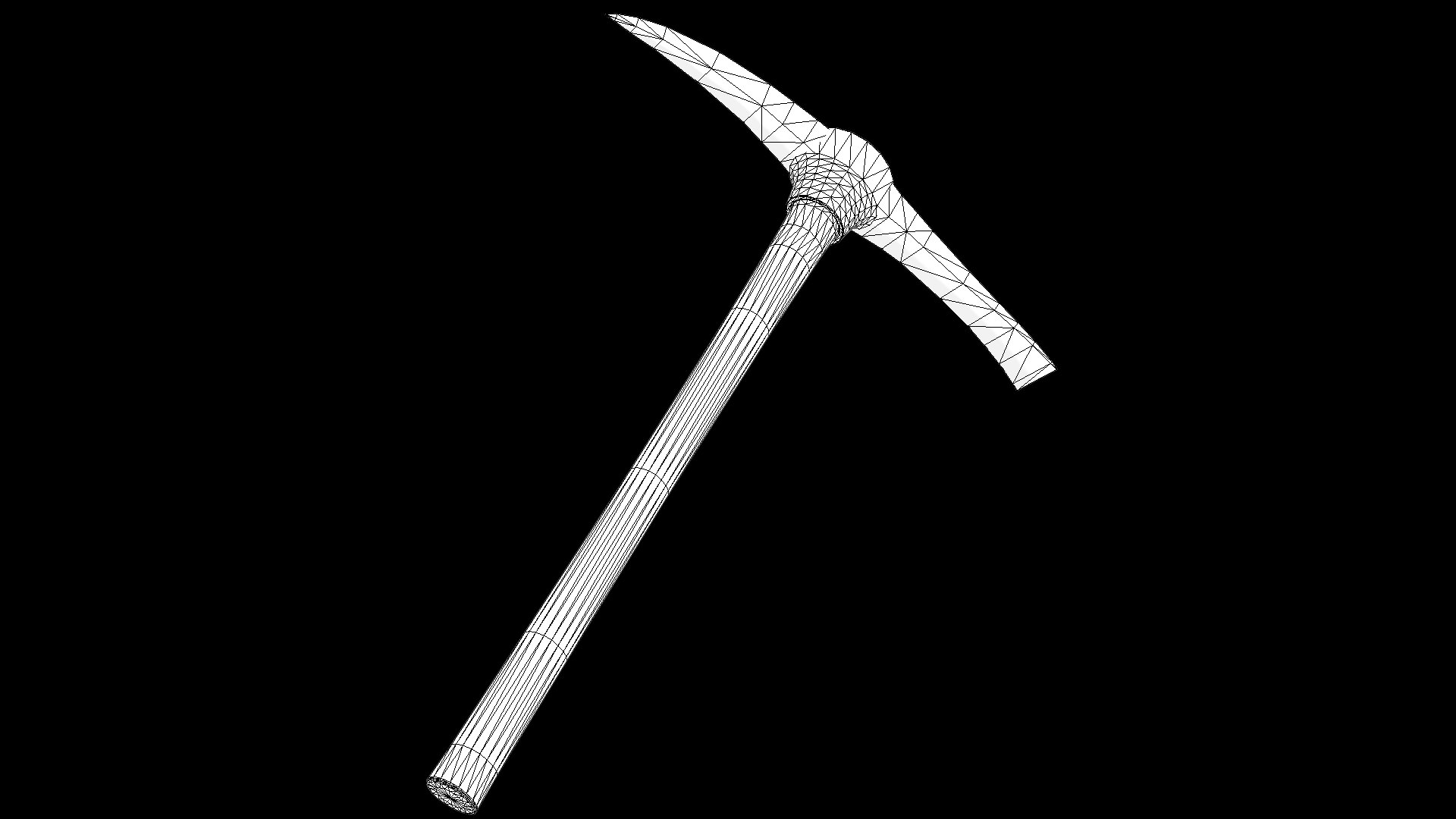 3D Old Pickaxe Pbr Model - TurboSquid 1321362