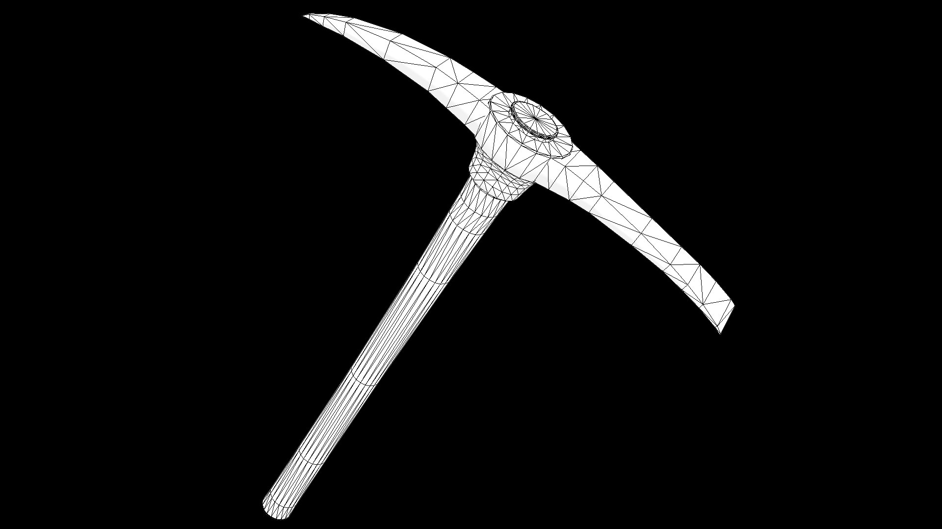 3D Old Pickaxe Pbr Model - TurboSquid 1321362