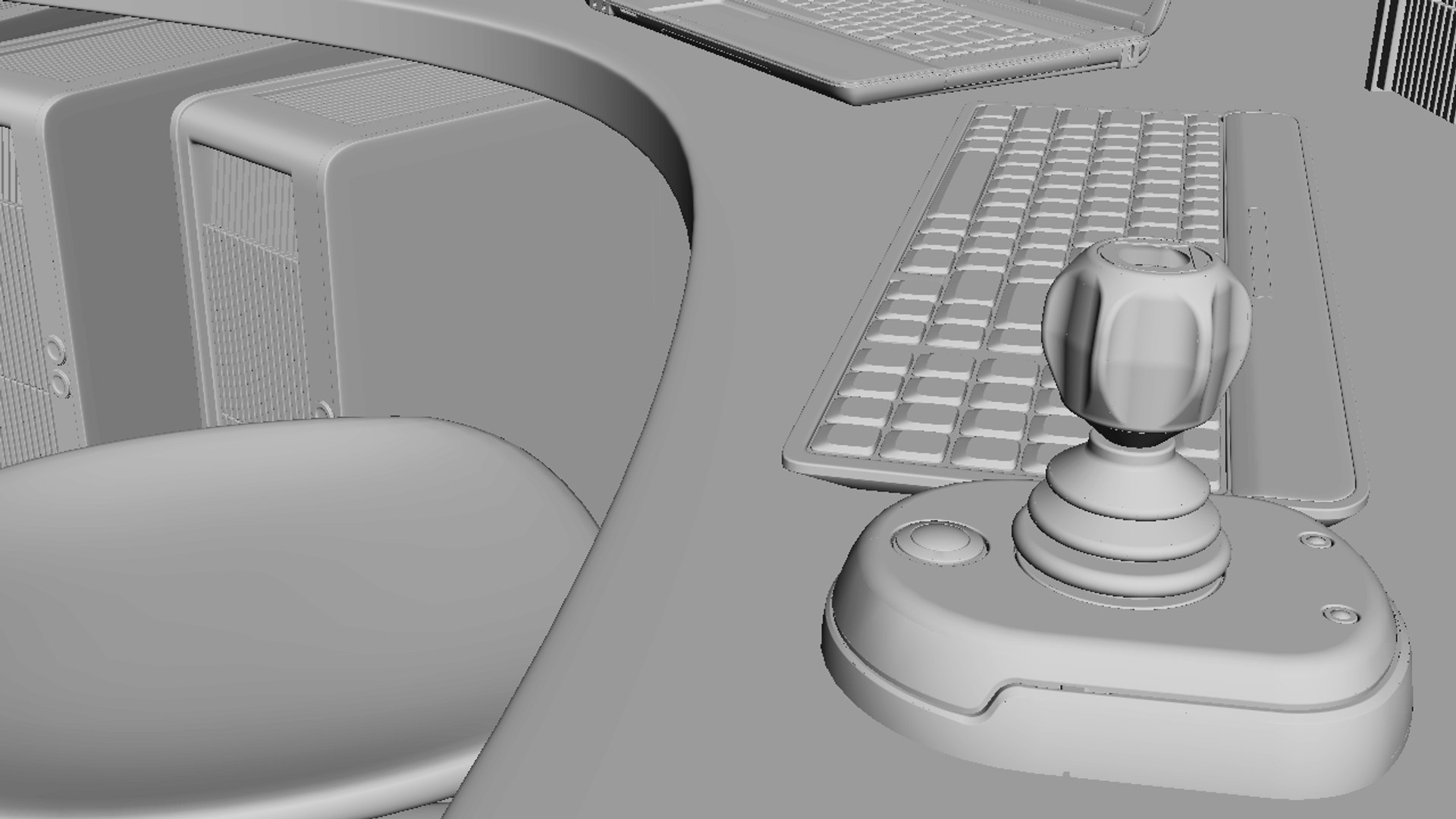 3ds max control room